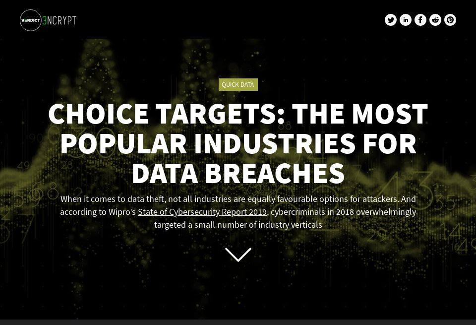 Choice Targets The Most Popular Industries For Data Breaches Verdict