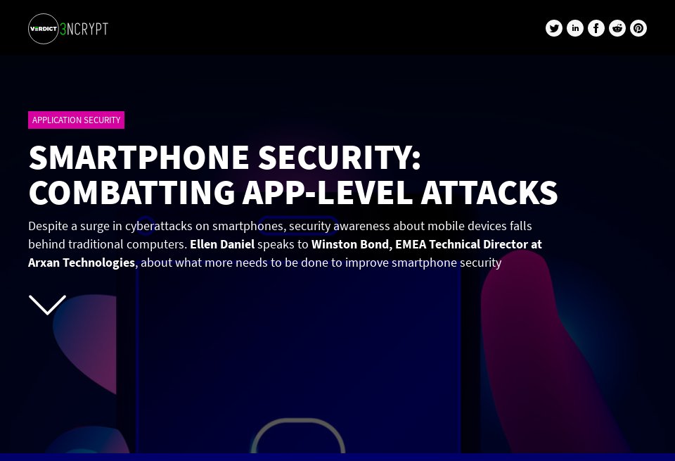 Smartphone Security Combatting App Level Attacks Verdict Encrypt