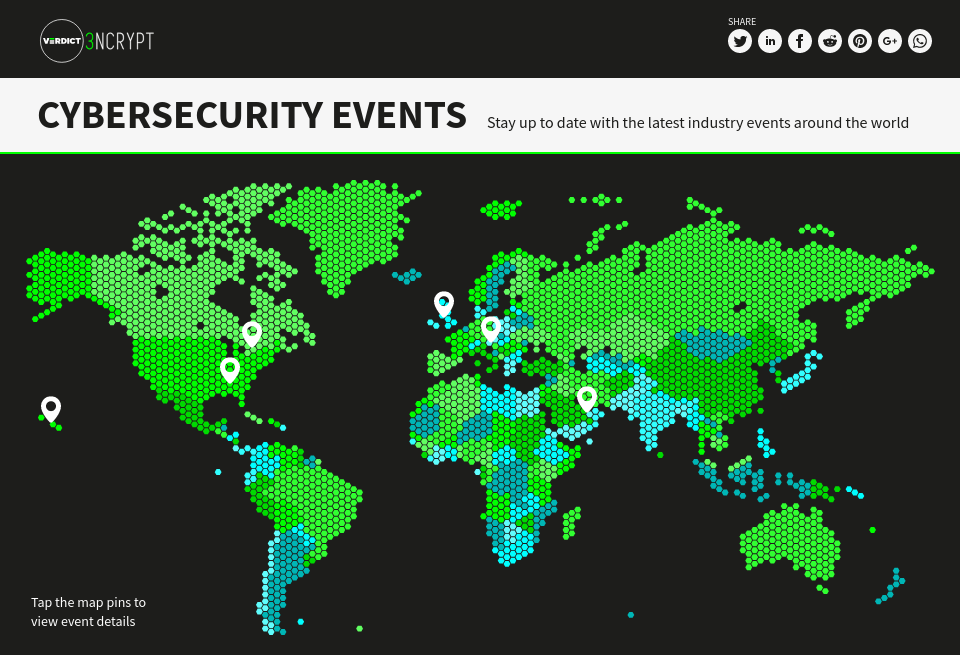 Cybersecurity Events - Verdict Encrypt | Issue 6 | Summer 2018