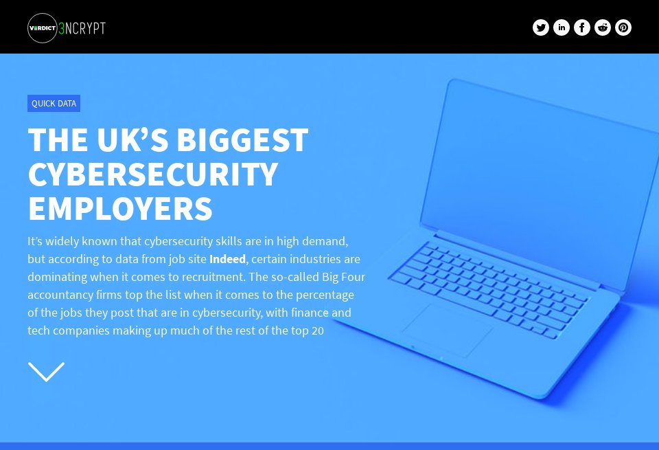 The Uks Biggest Cybersecurity Employers Verdict Encrypt Issue 9